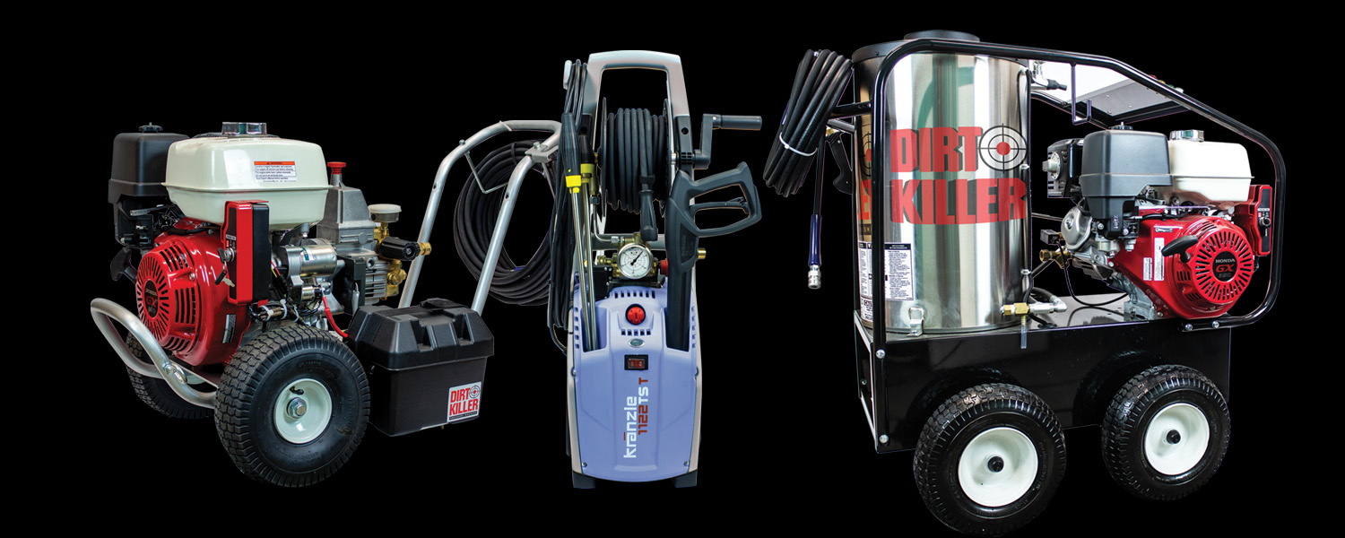 Buy Pressure Washers and Supplies | Commercial Grade | Dirt Killer