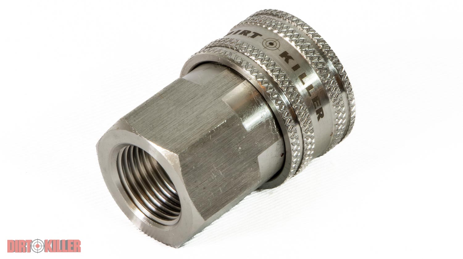 3/8 Inch Stainless Steel Female Socket Quick Disconnect - Commercial grade
