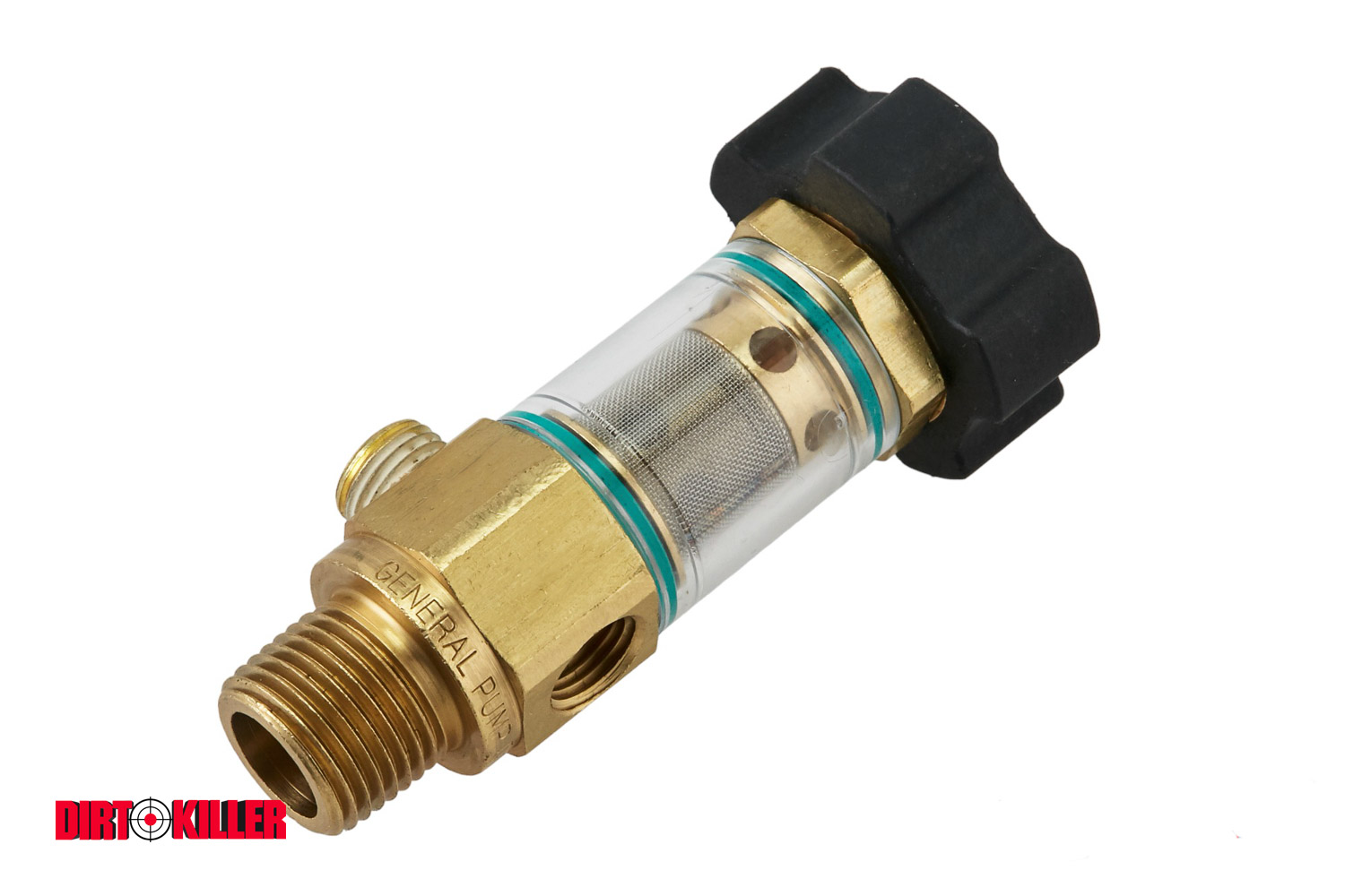 1/2" Clear Water Inlet Strainer With Bypass Ports | Pressure washer ...