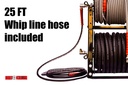 Double Stack Hose Reel Kit With Hoses Installed | Dirt Killer