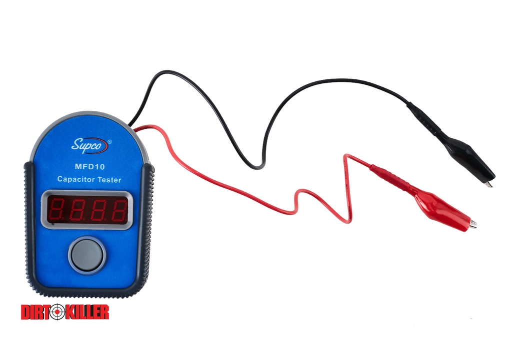 Supco MFD10 Digital Capacitor Tester with LED Display | Dirt Killer