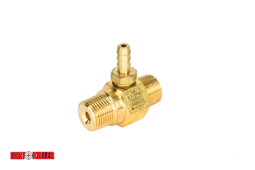 Down Stream Chemical injector - Fixed draw - 2-3 gpm